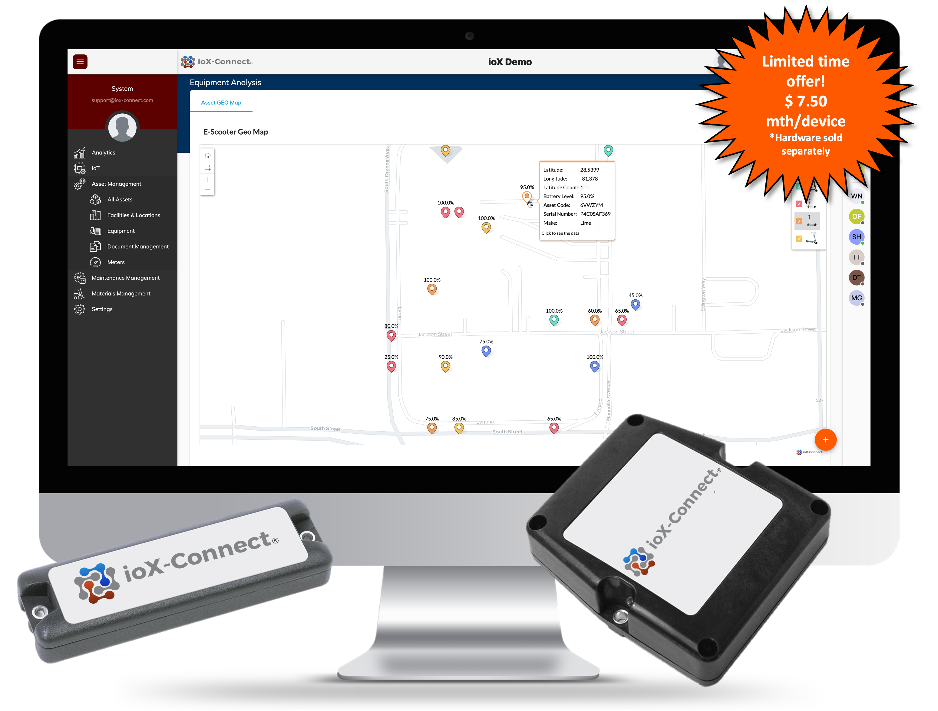 ioX-Connect | Asset Tracking and Monitoring Solution